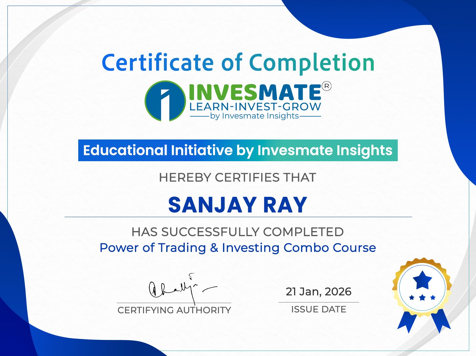 Power of Trading & Investing Combo Course (Power TI) – INVESMATE